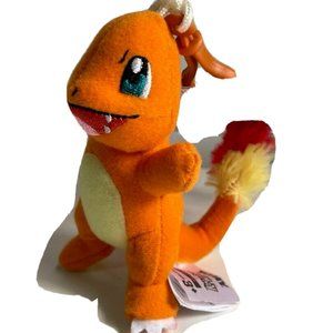 Toys | Pokemon Charmander Plush Backpack Clip Key Chain 3 By Tomy 213 ...